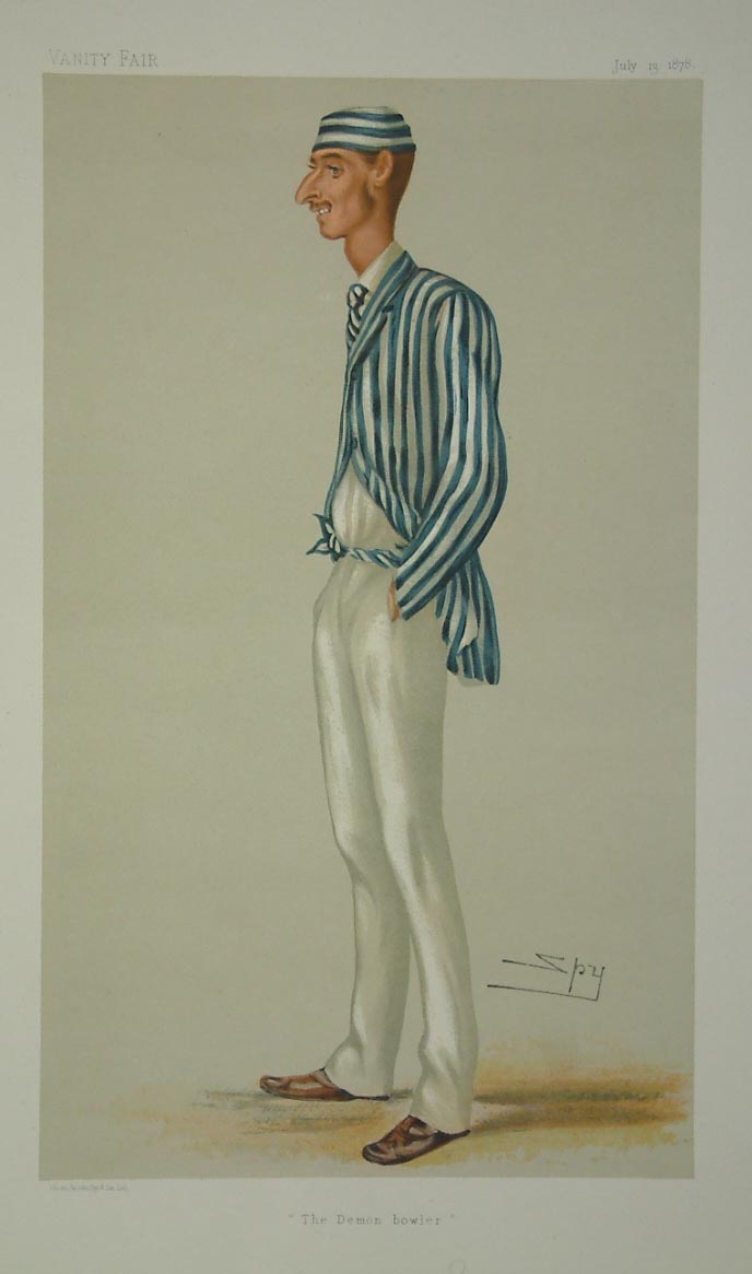 The Demon Bowler decorative print