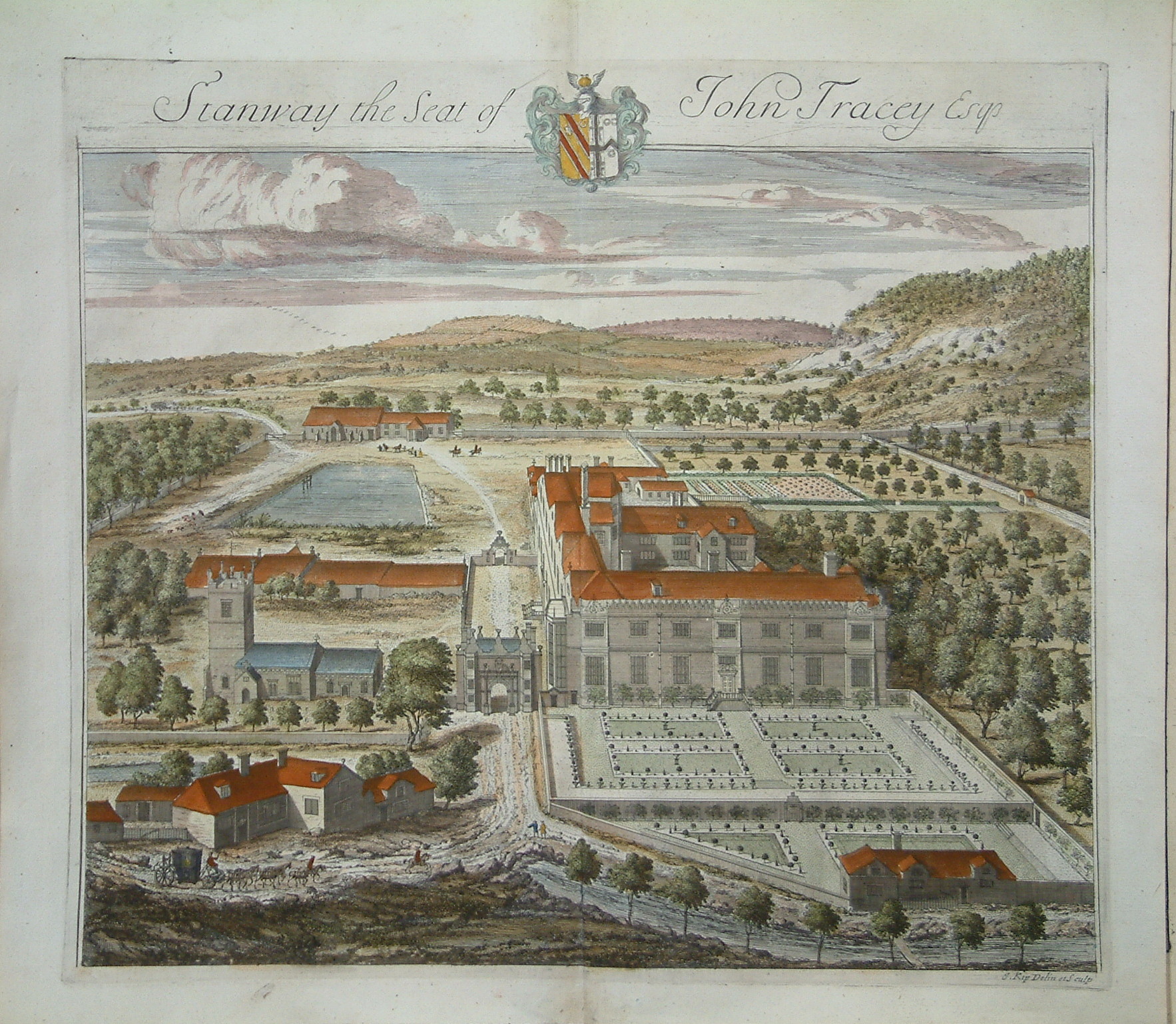 Stanway decorative print