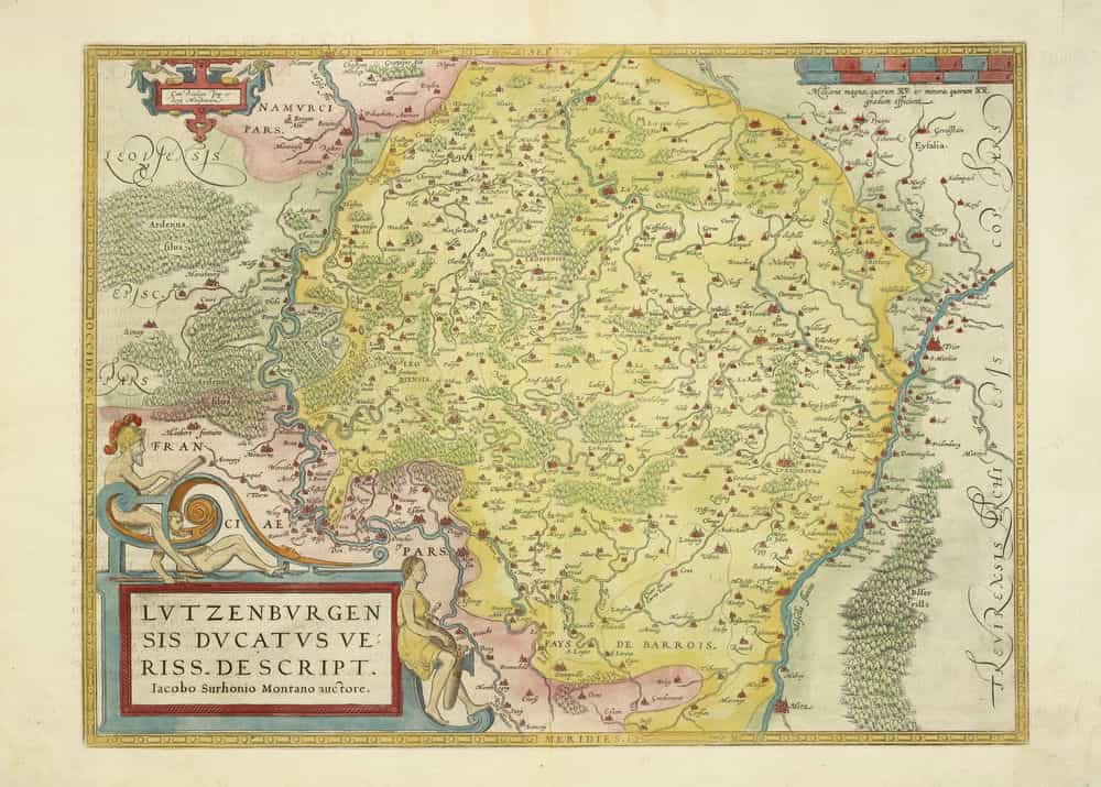 Rare maps of Low Countries