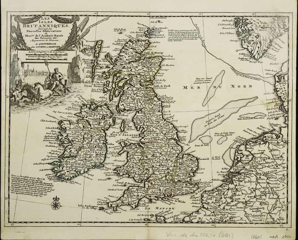 Rare maps of British Isles