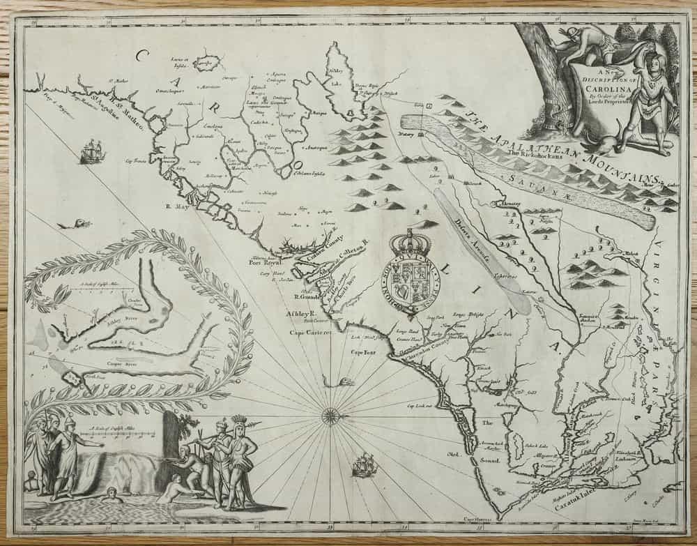 A New Discription of Carolina By Order of the Lords Proprietors