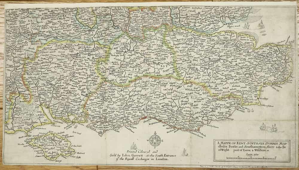 Rare maps of Kent