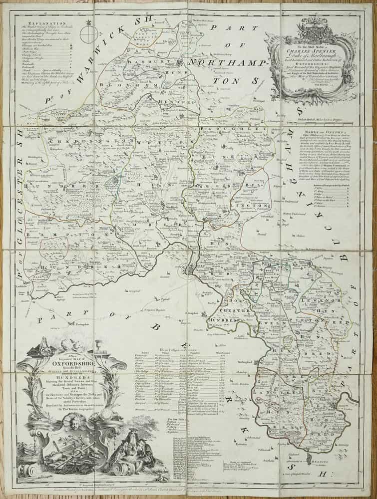 A New Improved Map of Oxfordshire