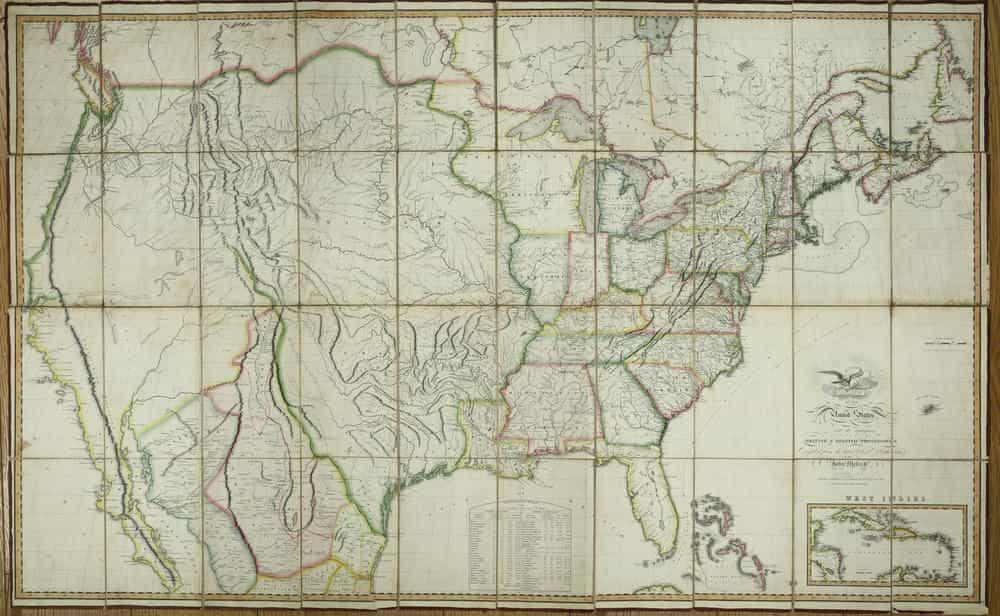 Rare maps of United States