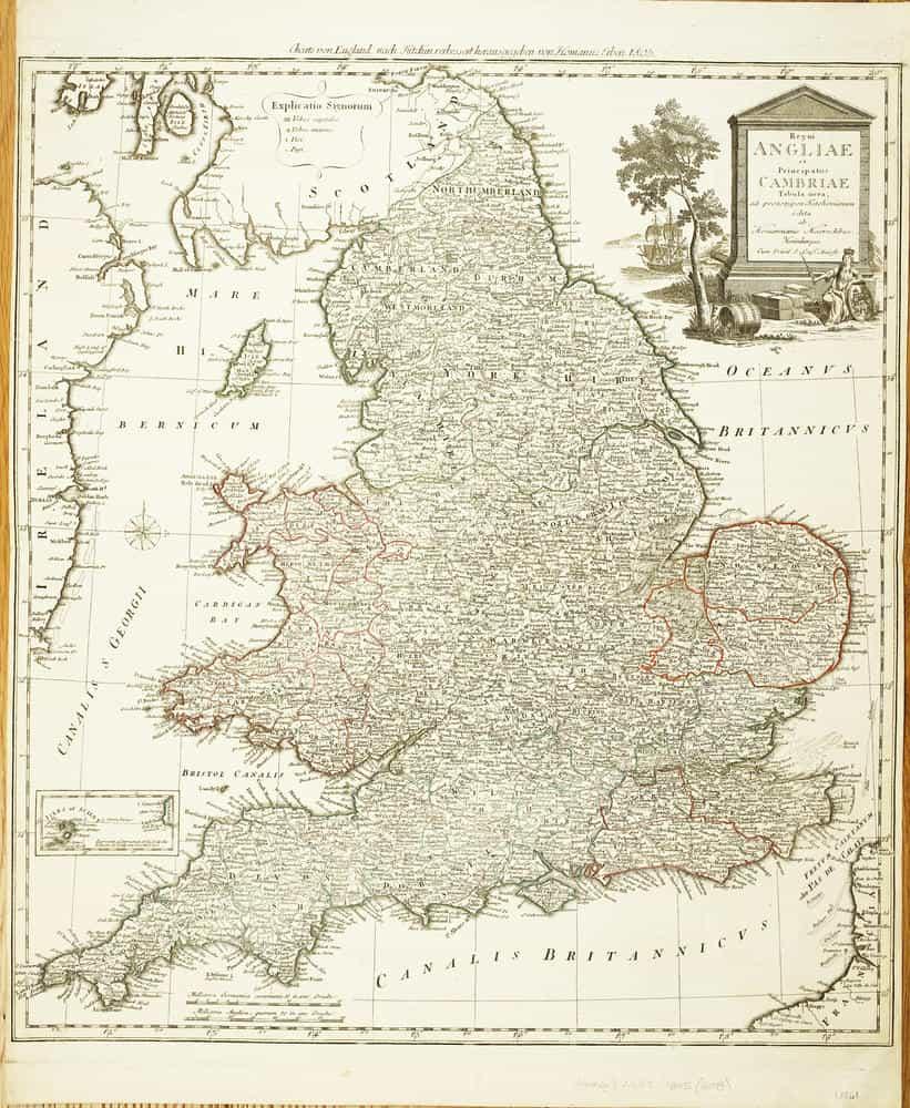 Regni Angliae et Principatus Cambriae Tabula nova ad prototypon ...